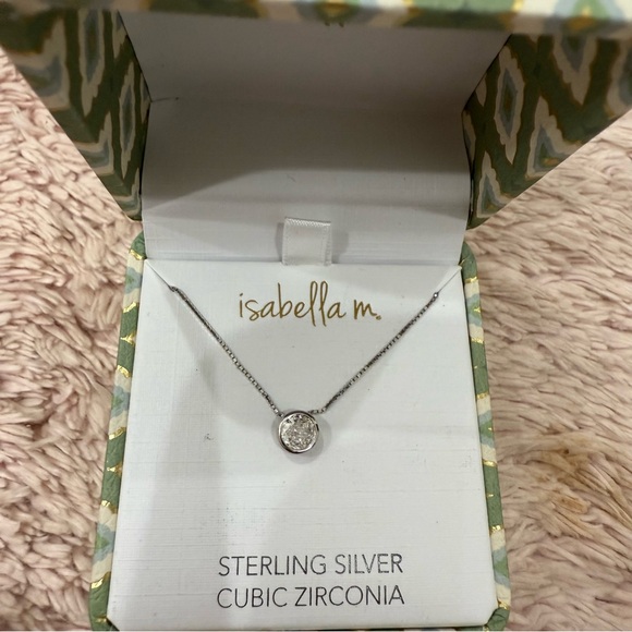 Isabella M | Jewelry | Isabella M Sterling Silver Cubic Zirconia ...